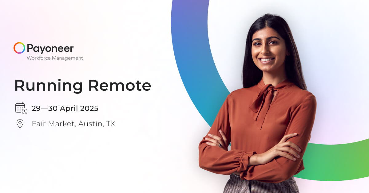 Running Remote 2025 | Payoneer